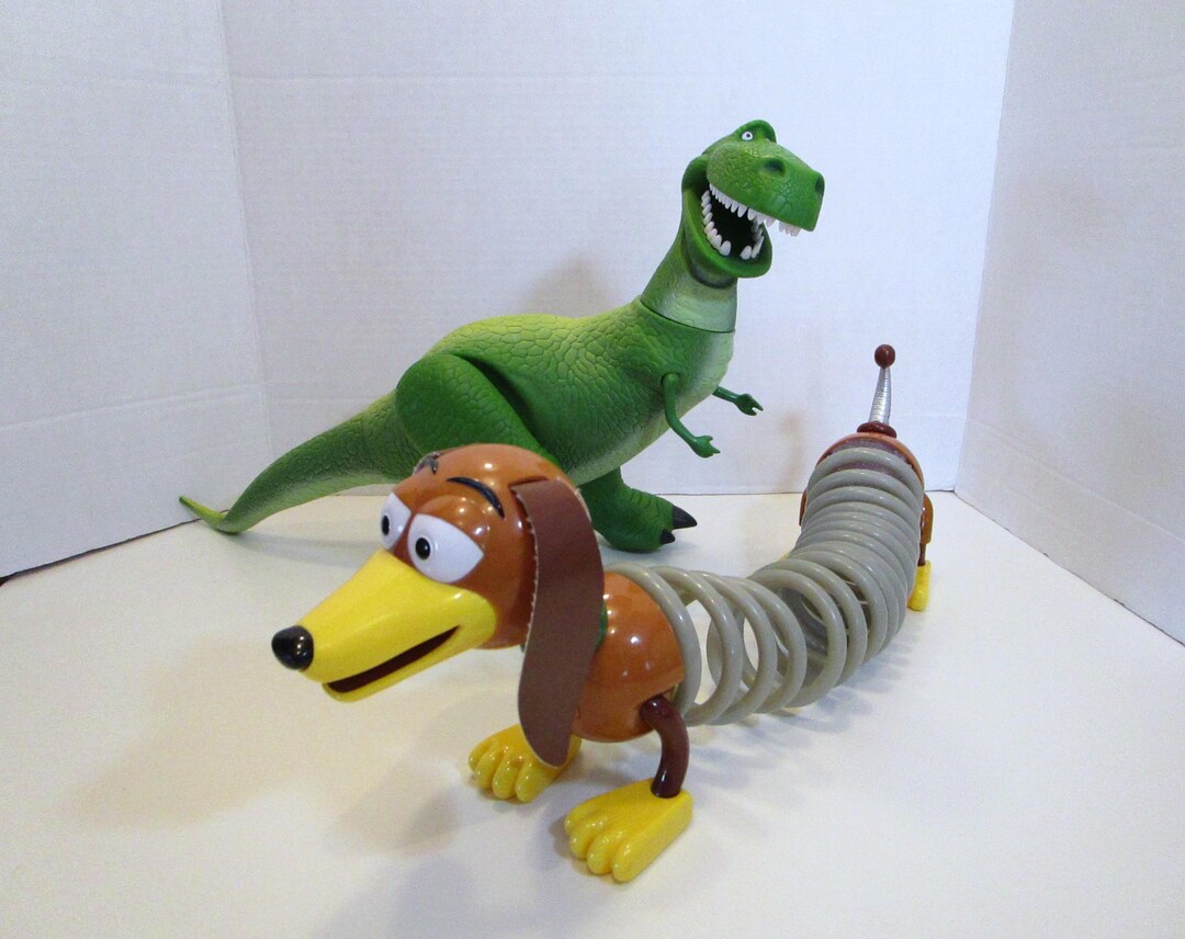Toy Story Rex & Slinky Dog, Disney Story, Toy Story Large 17 Inches ...