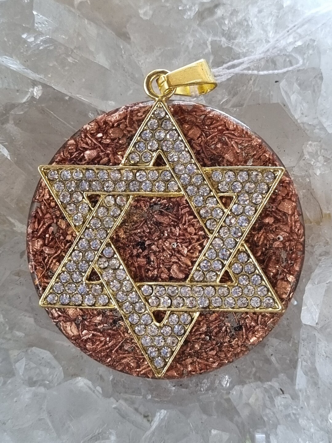 Star of David Merkaba Pendant Pentagram Necklace Pentacle Pendant ...