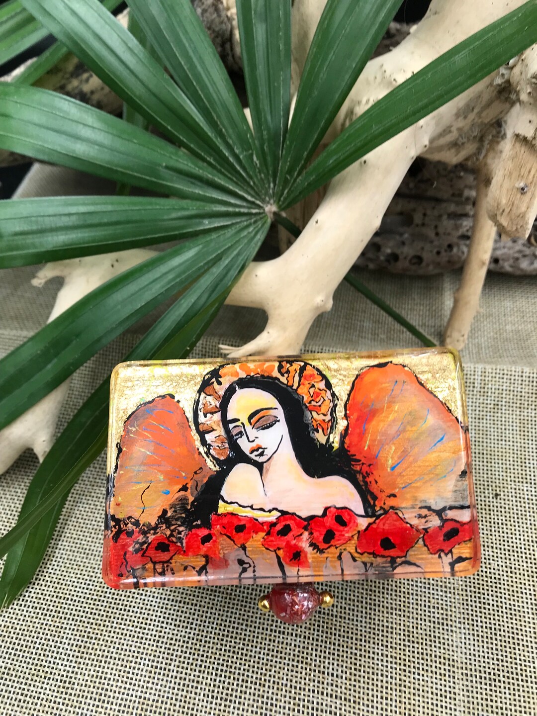 EMF, Orgonite Treasure Box Meditation Box Crystal Healing Box Home ...