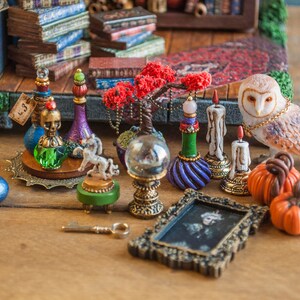 Book Nook Library Diorama Bookshelf Insert Dark Academia Booknook ...