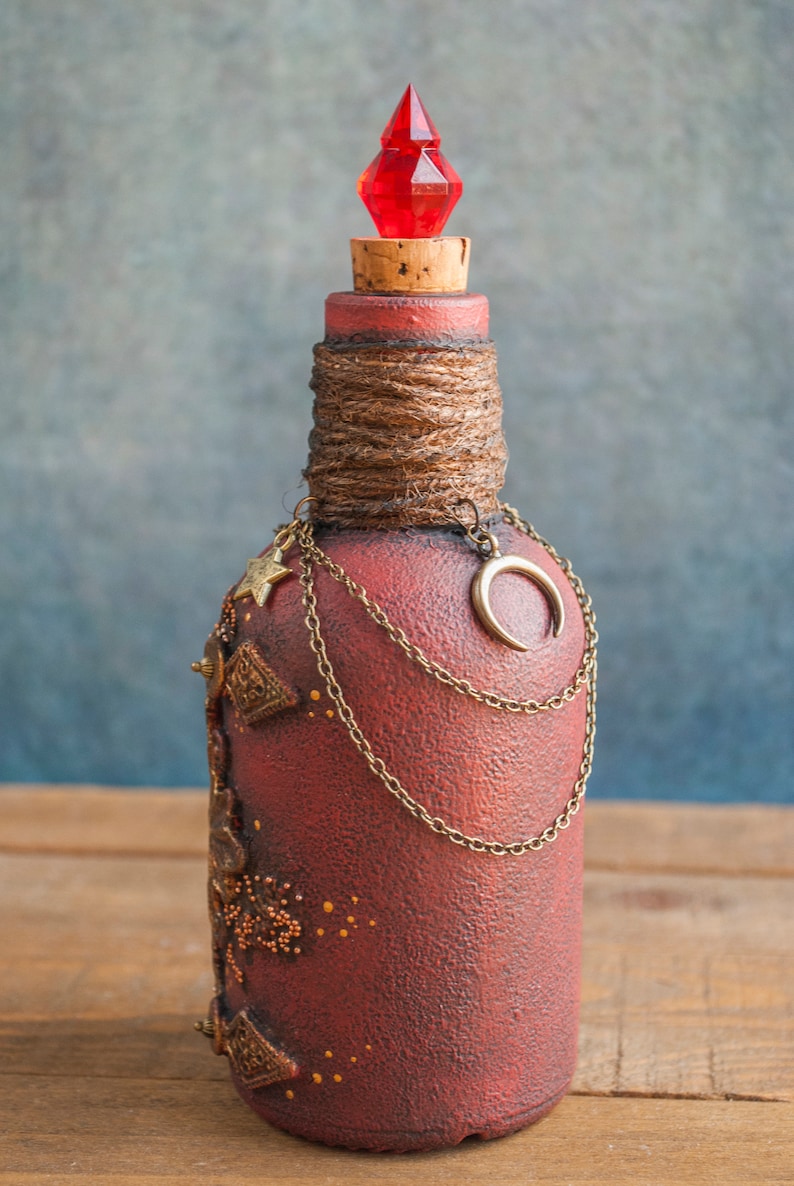Love Potion Halloween Potion Cosplay Prop Altered Bottle - Etsy