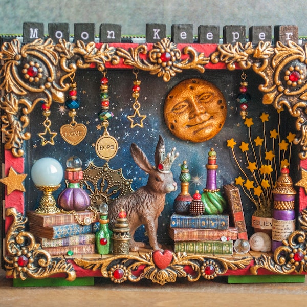 Bookshelf Diorama - Etsy