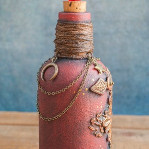 Love Potion, Halloween Potion, Cosplay Prop, Altered Bottle, Witchy ...