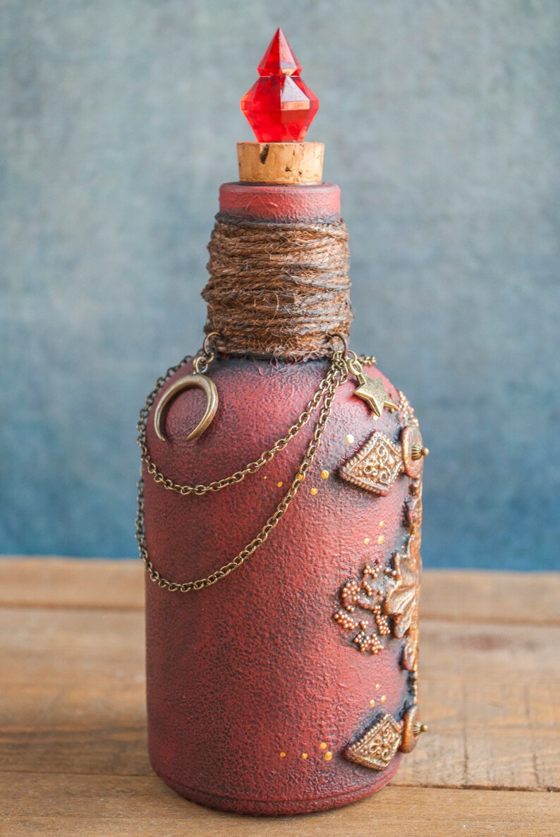 Love Potion Halloween Potion Cosplay Prop Altered Bottle - Etsy