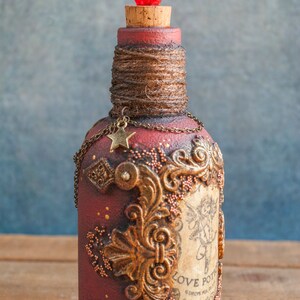 Love Potion, Halloween Potion, Cosplay Prop, Altered Bottle, Witchy ...
