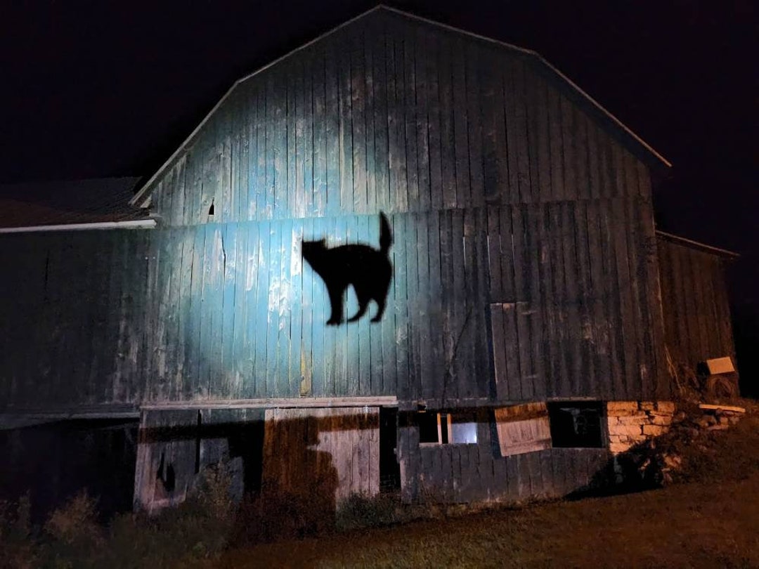 HOCUS POCUS Thachary Binks Cat Silhouette to Shadow Cast on - Etsy
