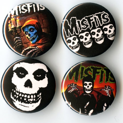 Misfits Pizza Fiend Enamel Pin | Etsy