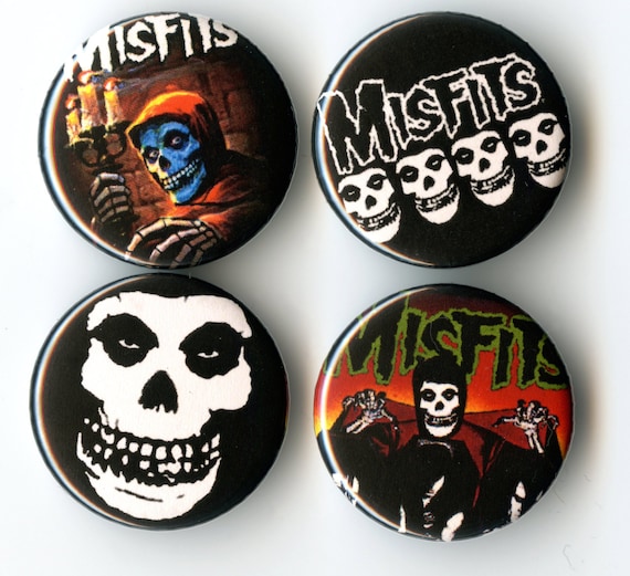 Misfits Button Pack | Etsy