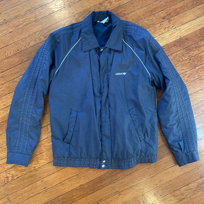 80s Cropped Puffer Coat - Etsy