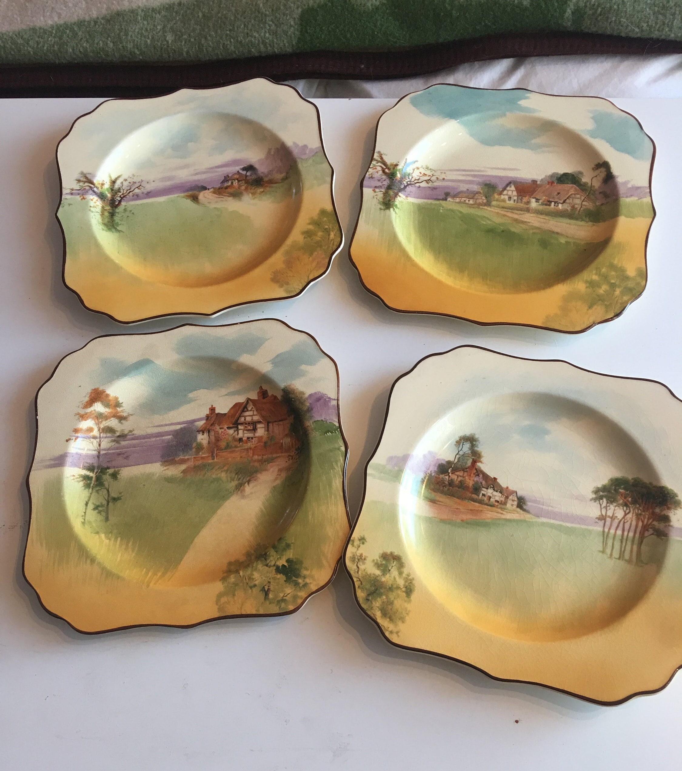Royal Doulton, Signed, Hand Painted Plates - Etsy
