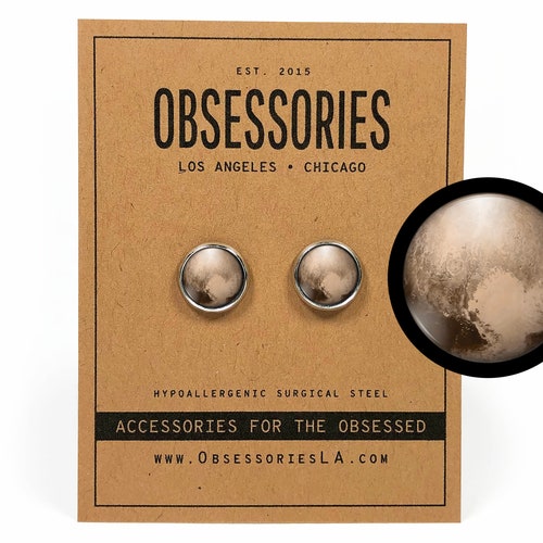 Nasa Stud Earrings Science Nasa Jewelry Outer Space - Etsy