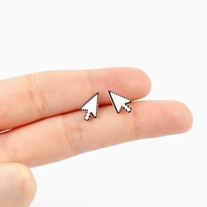 Arrow Cursor PC Computer Earrings Stud Earrings Post Computer Jewelry ...