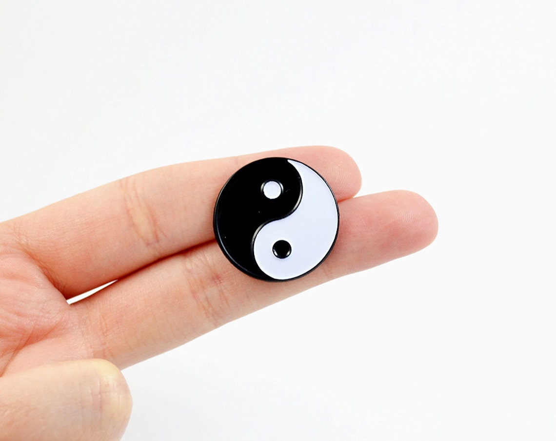 Yin Yang Pin Soft Enamel Lapel Pin Game Strong Brooch 1 - Etsy Australia