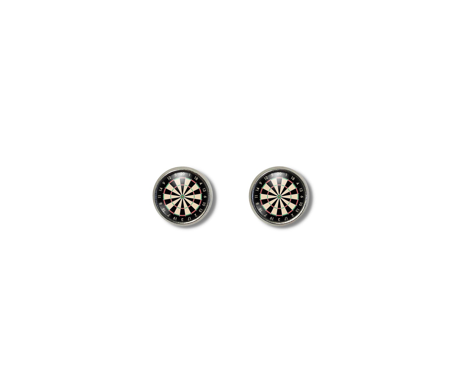 Dart Board Dartboard Stud Earrings Post Jewelry Darts Gift Target ...