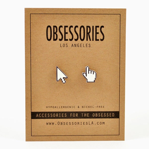 Geek Earrings - Etsy