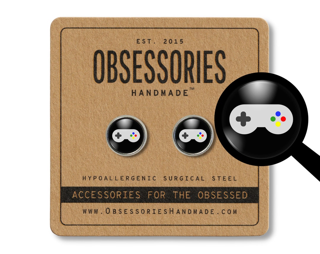 Video Game Controller Jewelry Video Game Earrings Gamer Earrings Gamer ...