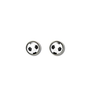 Soccer Jewelry Soccer Ball Jewelry Soccer Earrings Soccer Stud Earrings ...