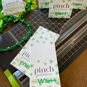 PRINTABLE St. Patricks Treat Tag, St. Pattys Gift Tag, Pinch Protection ...