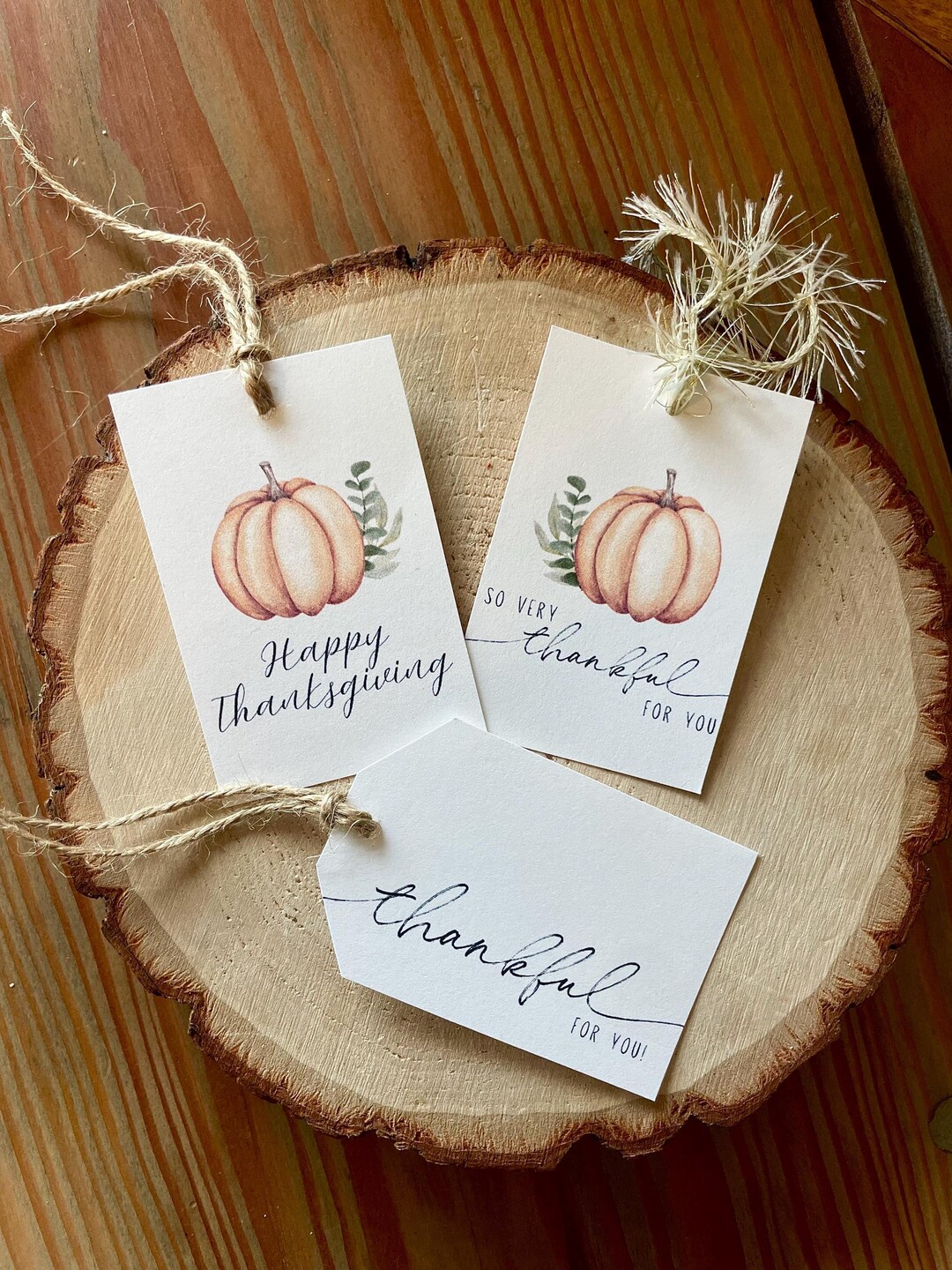 PRINTABLE Thanksgiving Treat Tag, Thankful Gift Tag, Thanksgiving Gifts ...