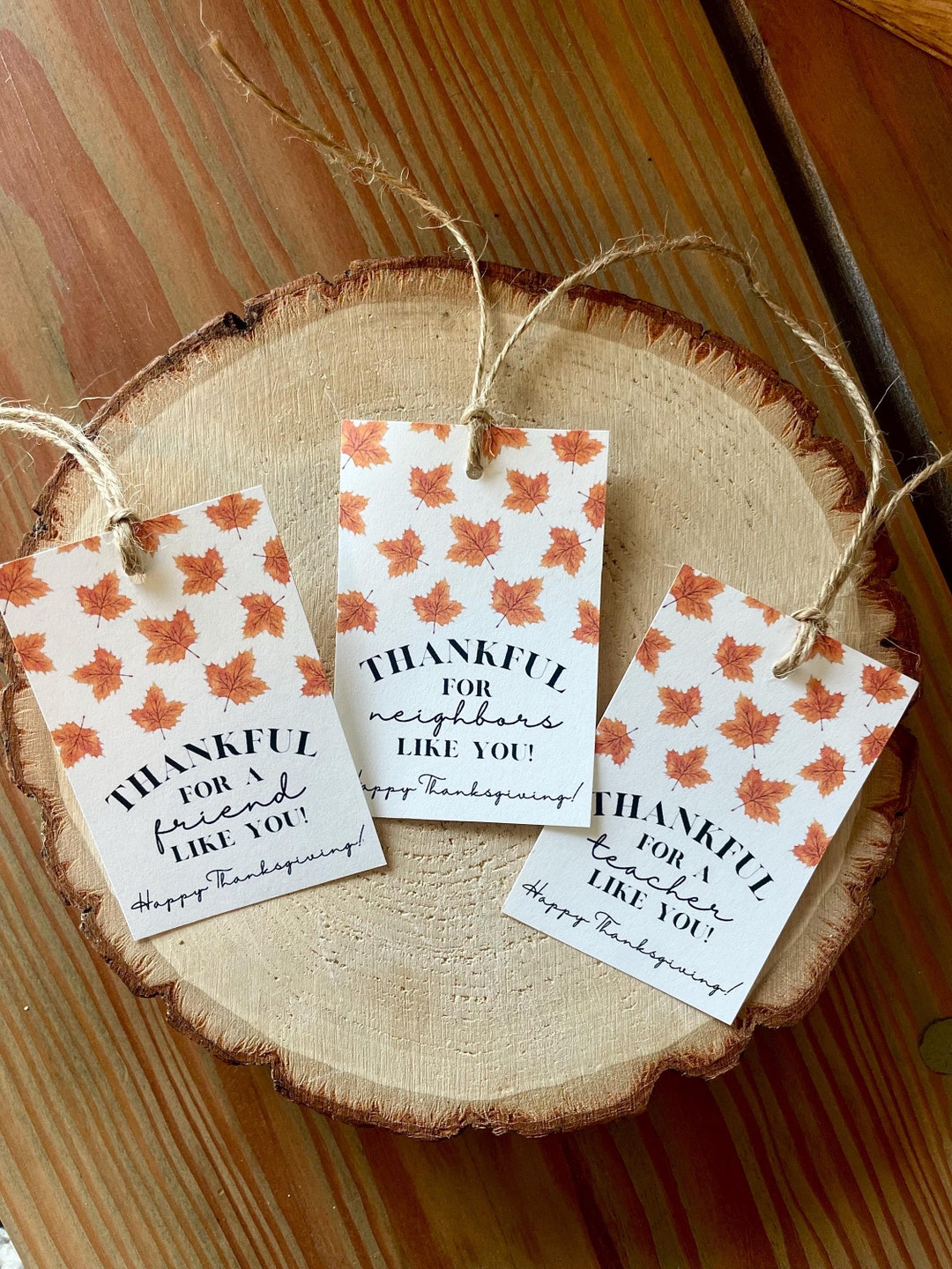 PRINTABLE Thanksgiving Treat Tag, Thankful Gift Tag, Thanksgiving Gifts ...