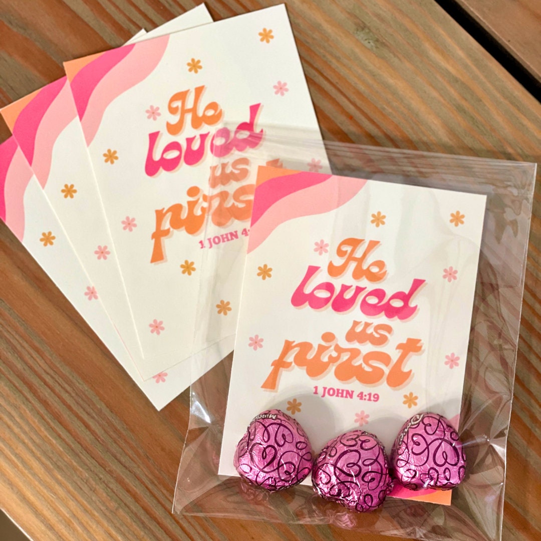 PRINTABLE Valentine Card, Christian School Valentine Card, Scripture ...