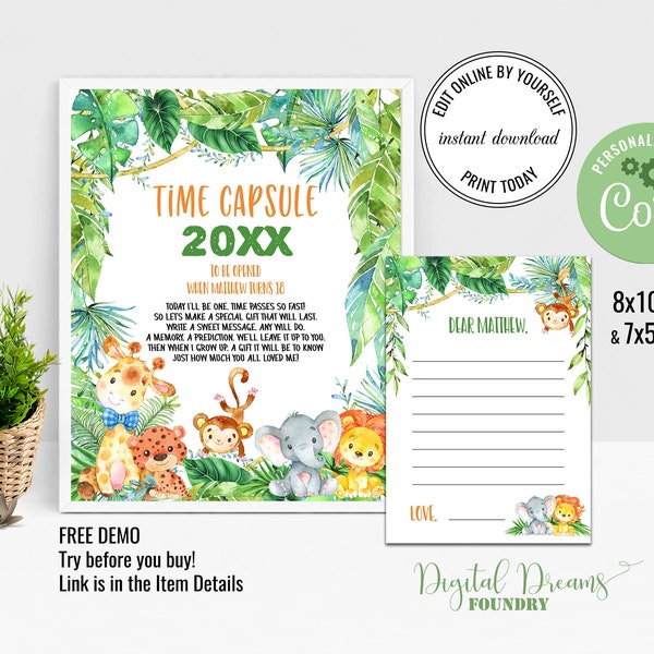 Jungle Safari Party - Etsy