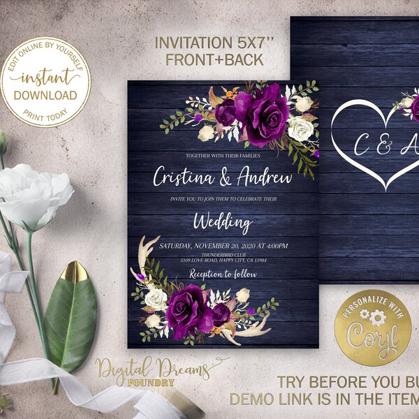 Purple Wedding Theme - Etsy