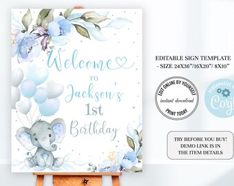 Blue Baby Sign - Etsy
