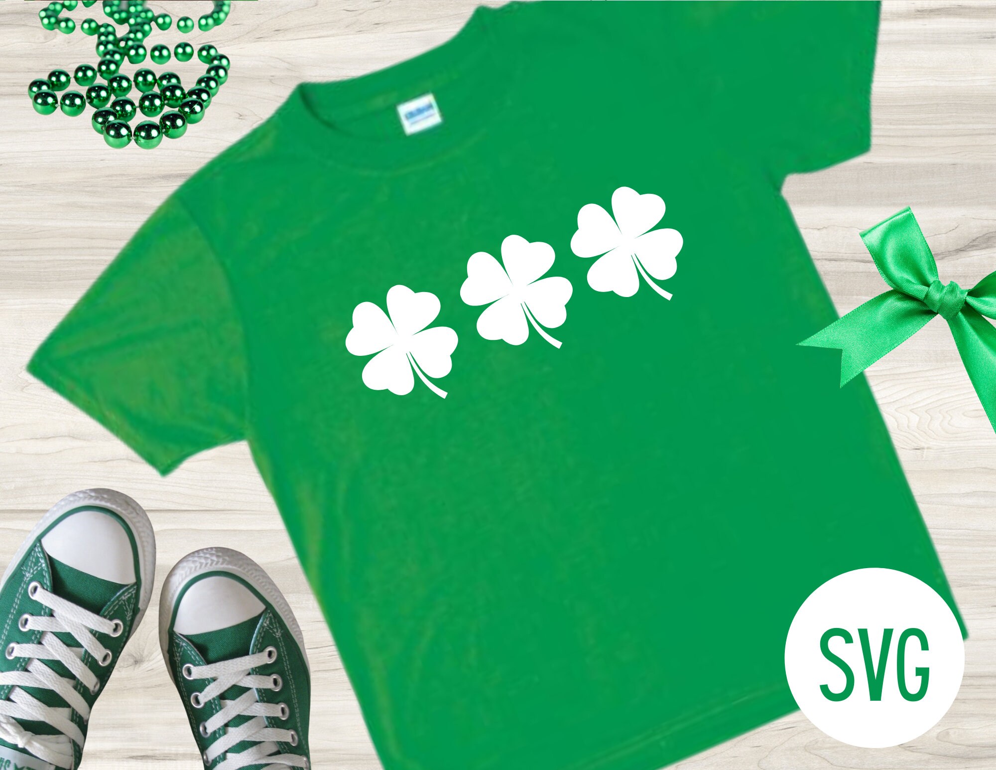 St Patrick's Day Shamrock Clover SVG Bundle - Etsy