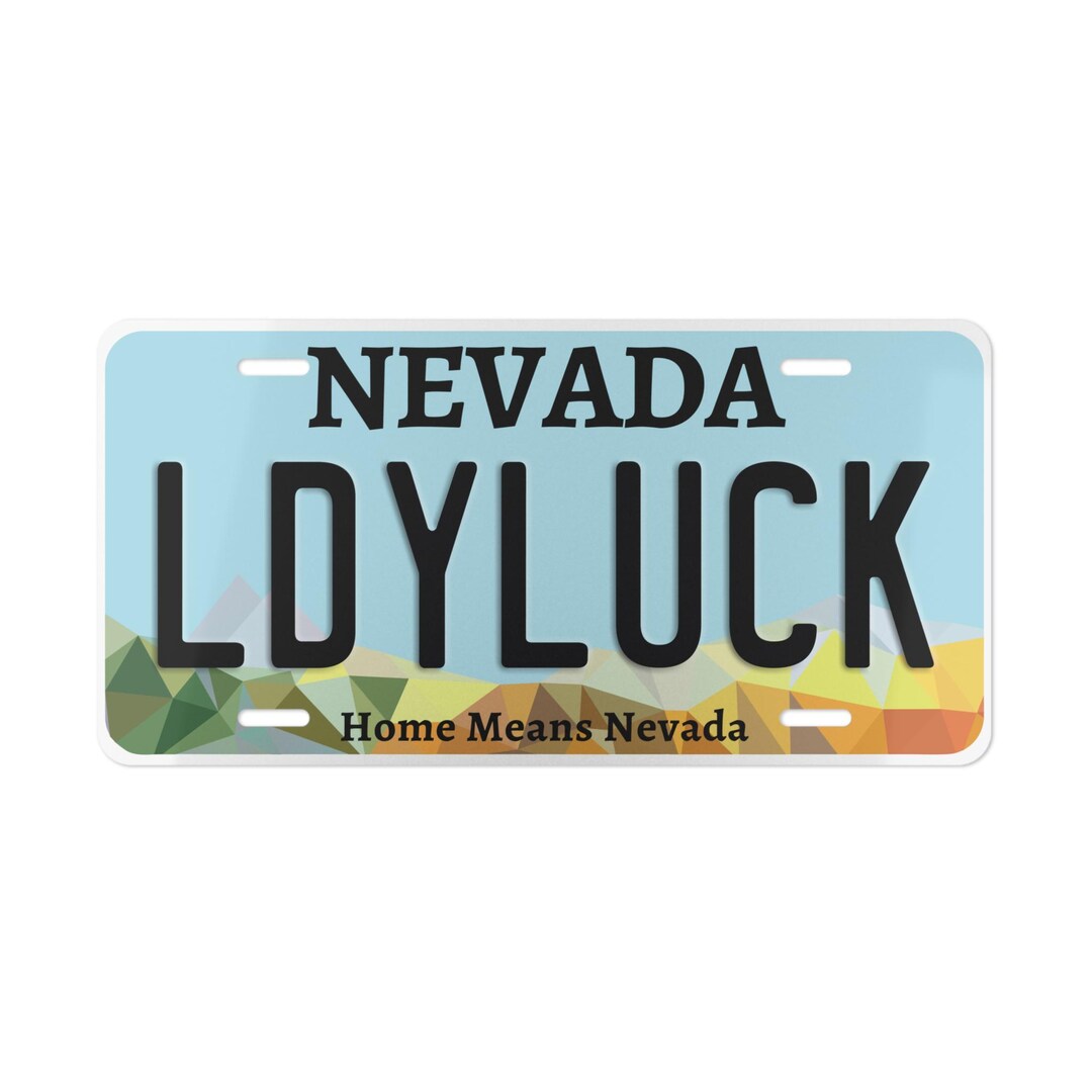 Vanity Plate, Personalized License Plate, Car Accessories, Custom Name ...