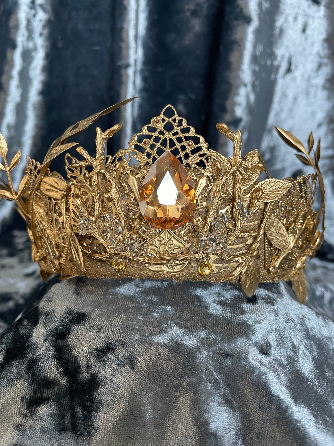 Cardan Greenbriar Crown the Cruel Prince Cosplay Costume Gold Crown - Etsy