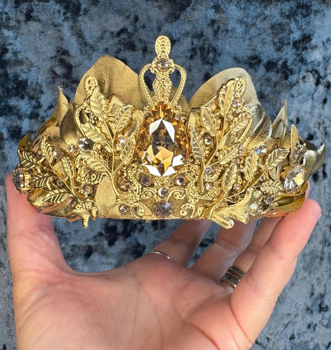 Cardan Greenbriar Crown- the Cruel Prince Cosplay- Costume- Gold Crown ...