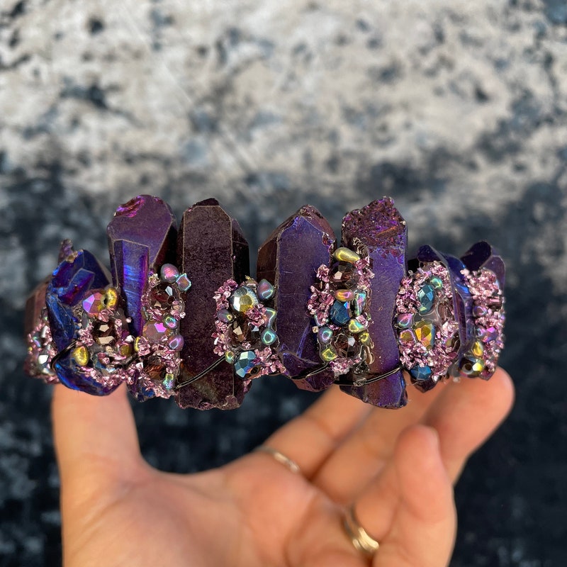 Amethyst Crown - Etsy