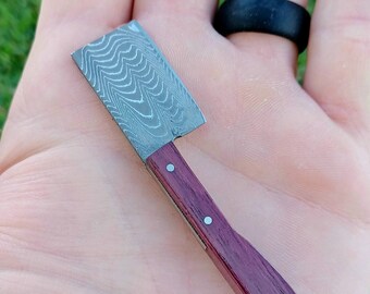 Damascus Cleaver - Etsy