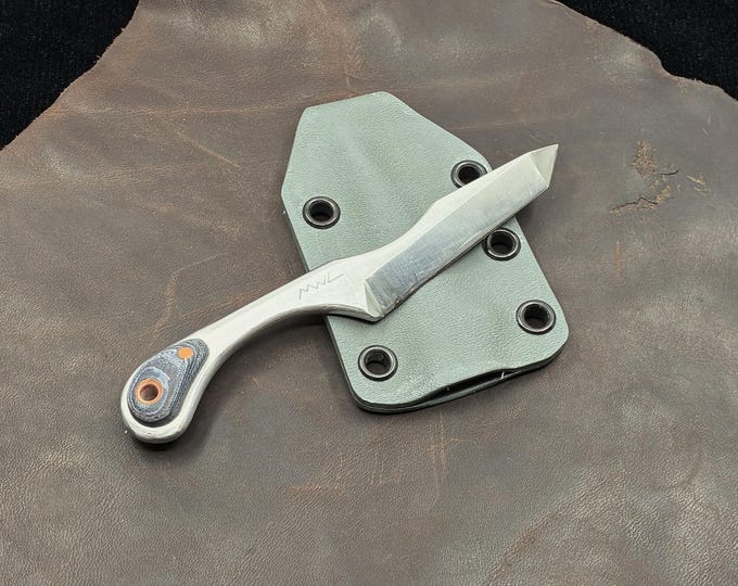 The Wedge Fixed Blade Knife - Etsy