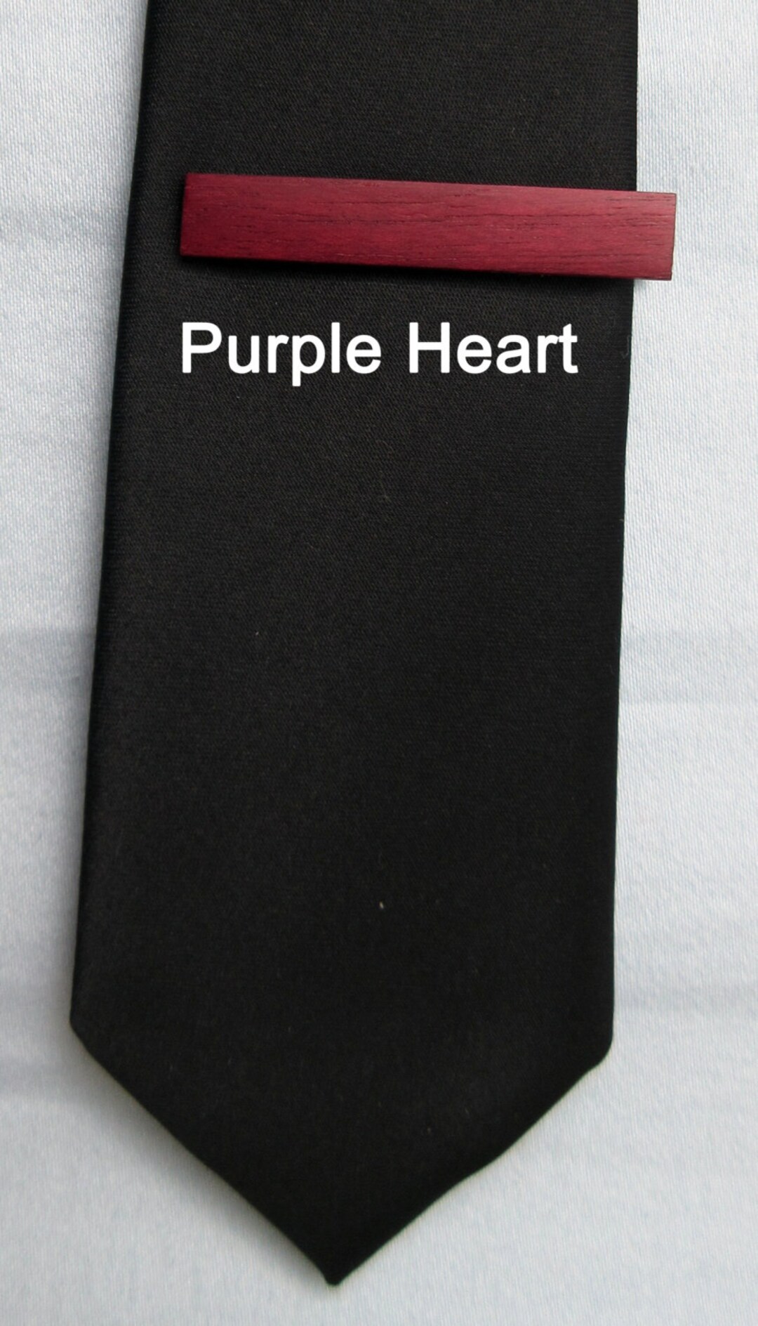 Purple Heart Tie Clip - Etsy