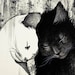 Holy Cat by Raphaël Digital Art Print - Etsy
