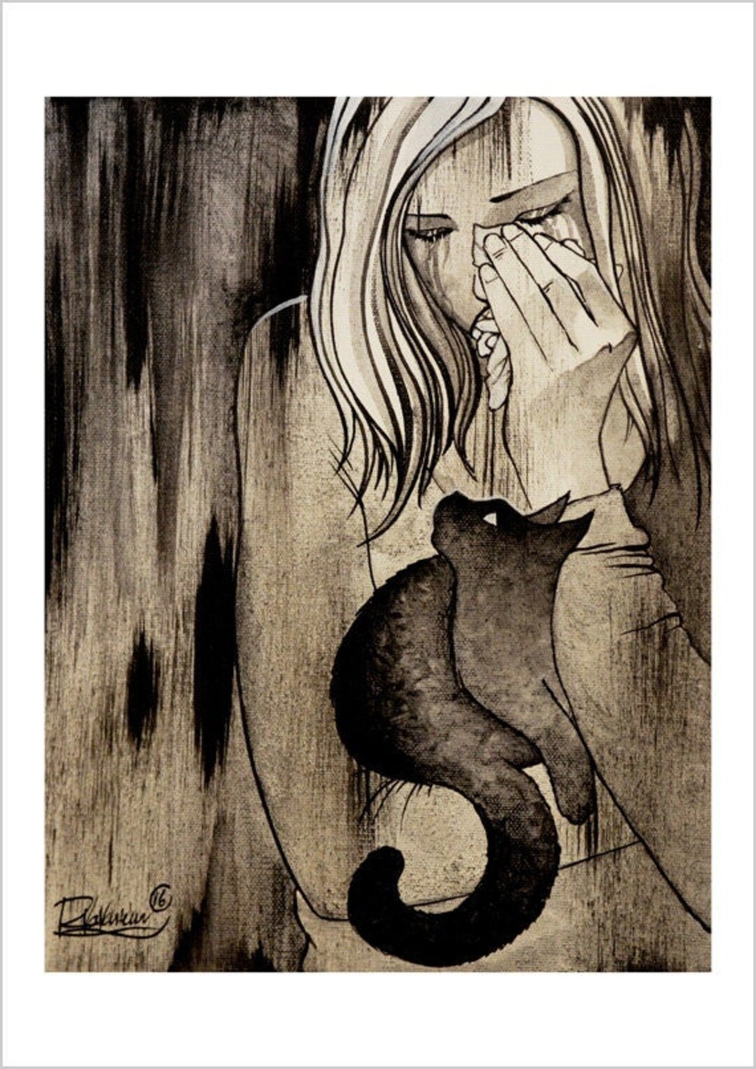 The Support of Pain by Raphaël - Etsy