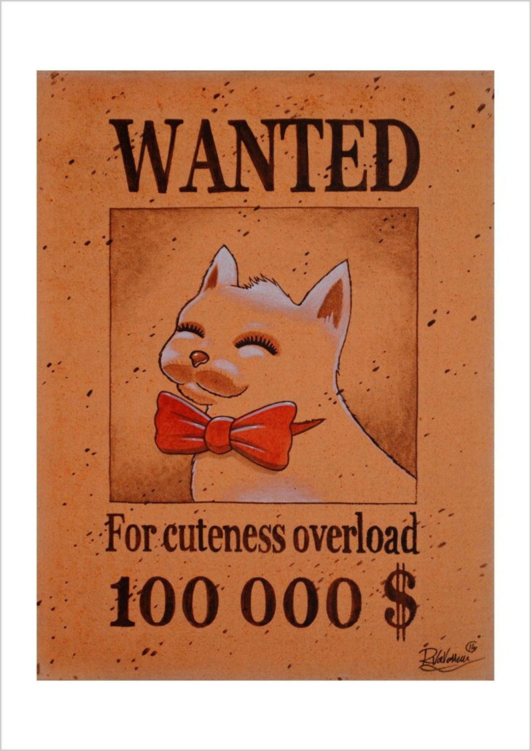 Most Wanted Cat by Raphaël - Etsy