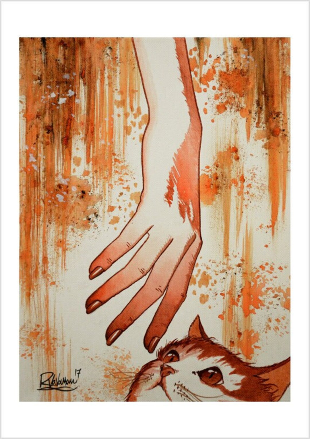 Cat Contact by Raphaël - Etsy