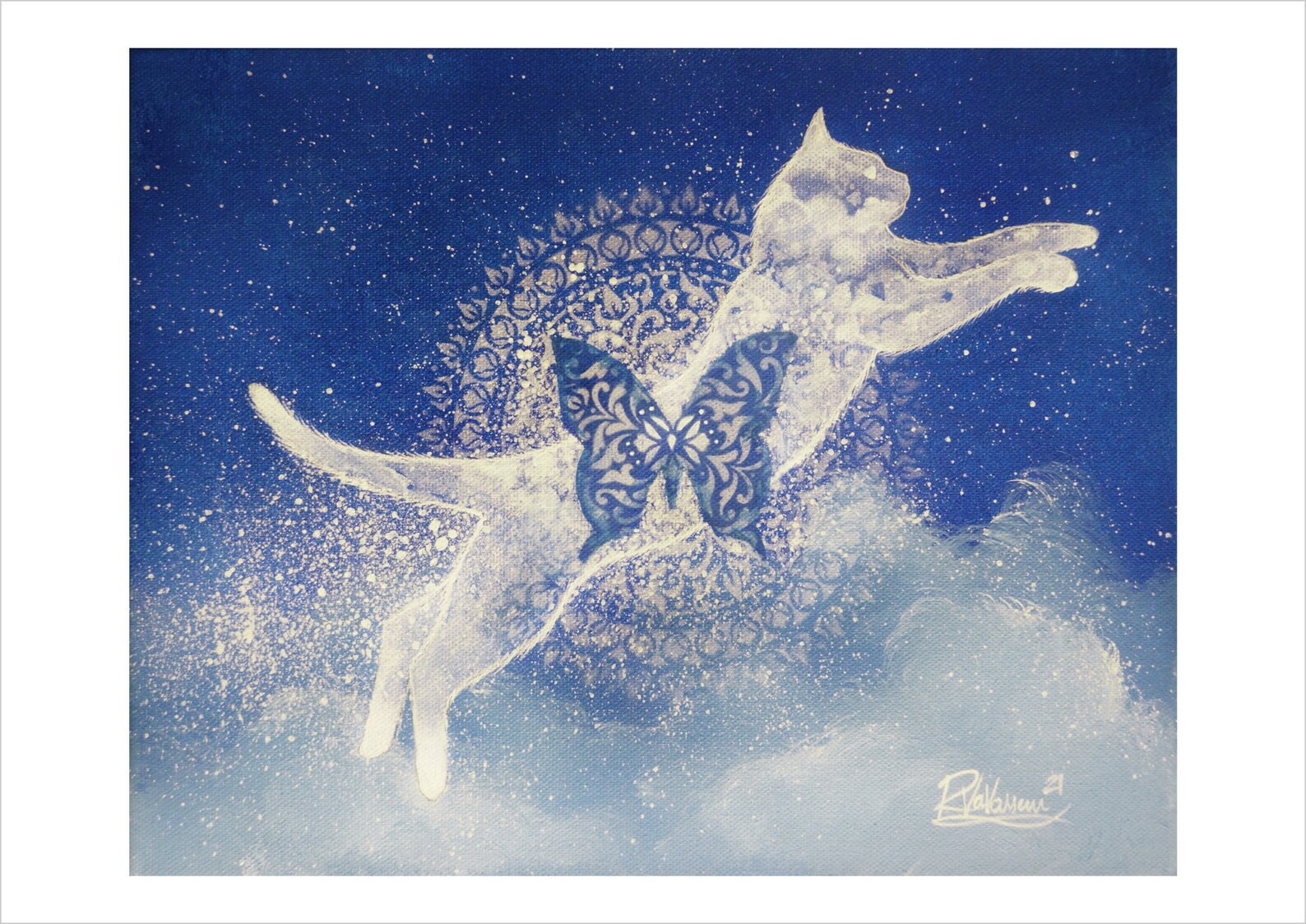 The Butterfly Cat by Raphaël - Etsy