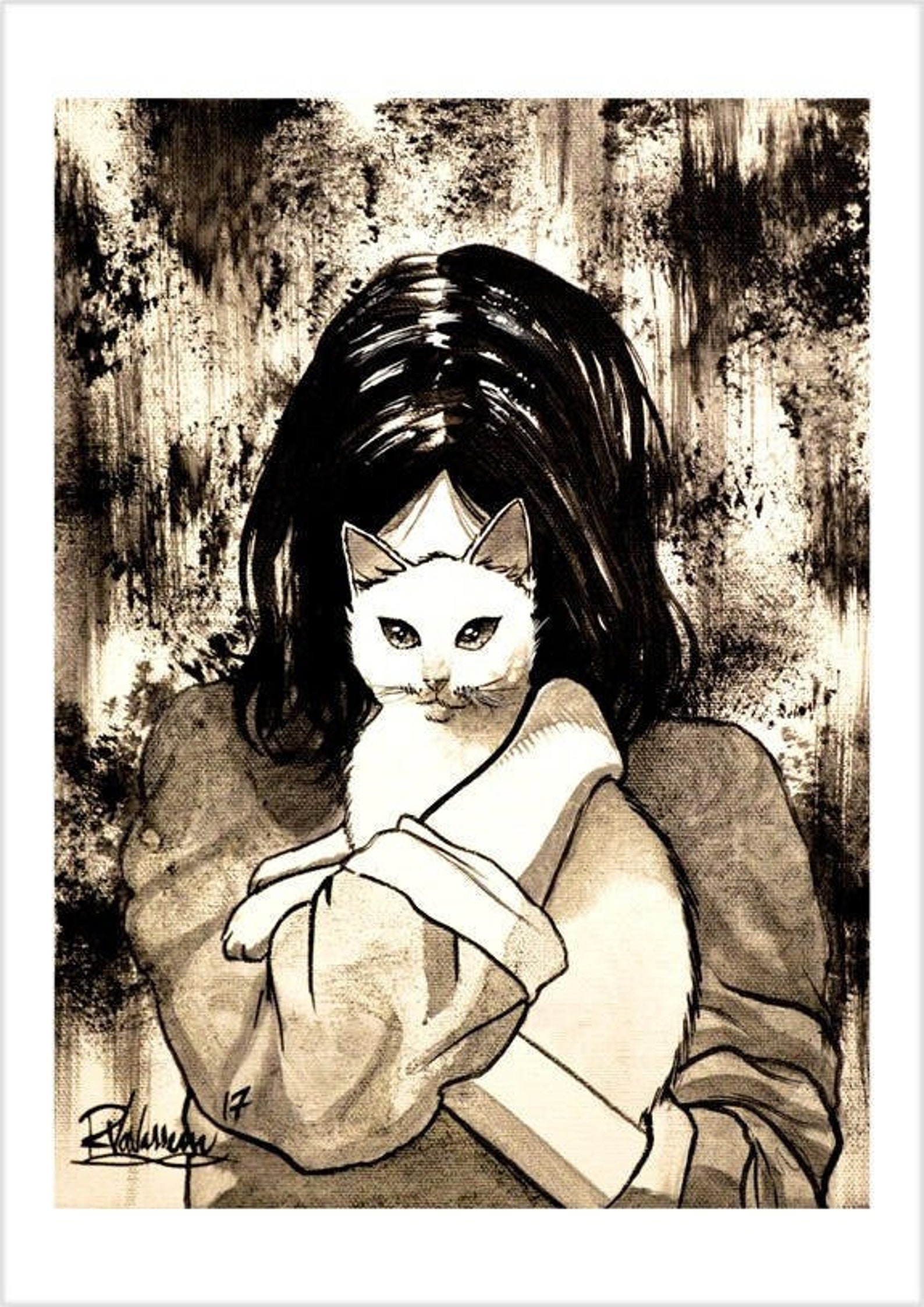 Behind the Cat by Raphaël - Etsy