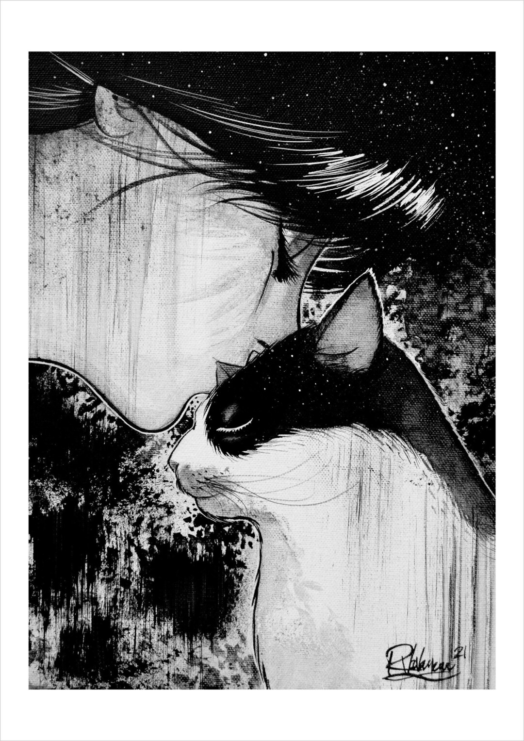 A Simple Kiss to Say All by Raphaël - Etsy