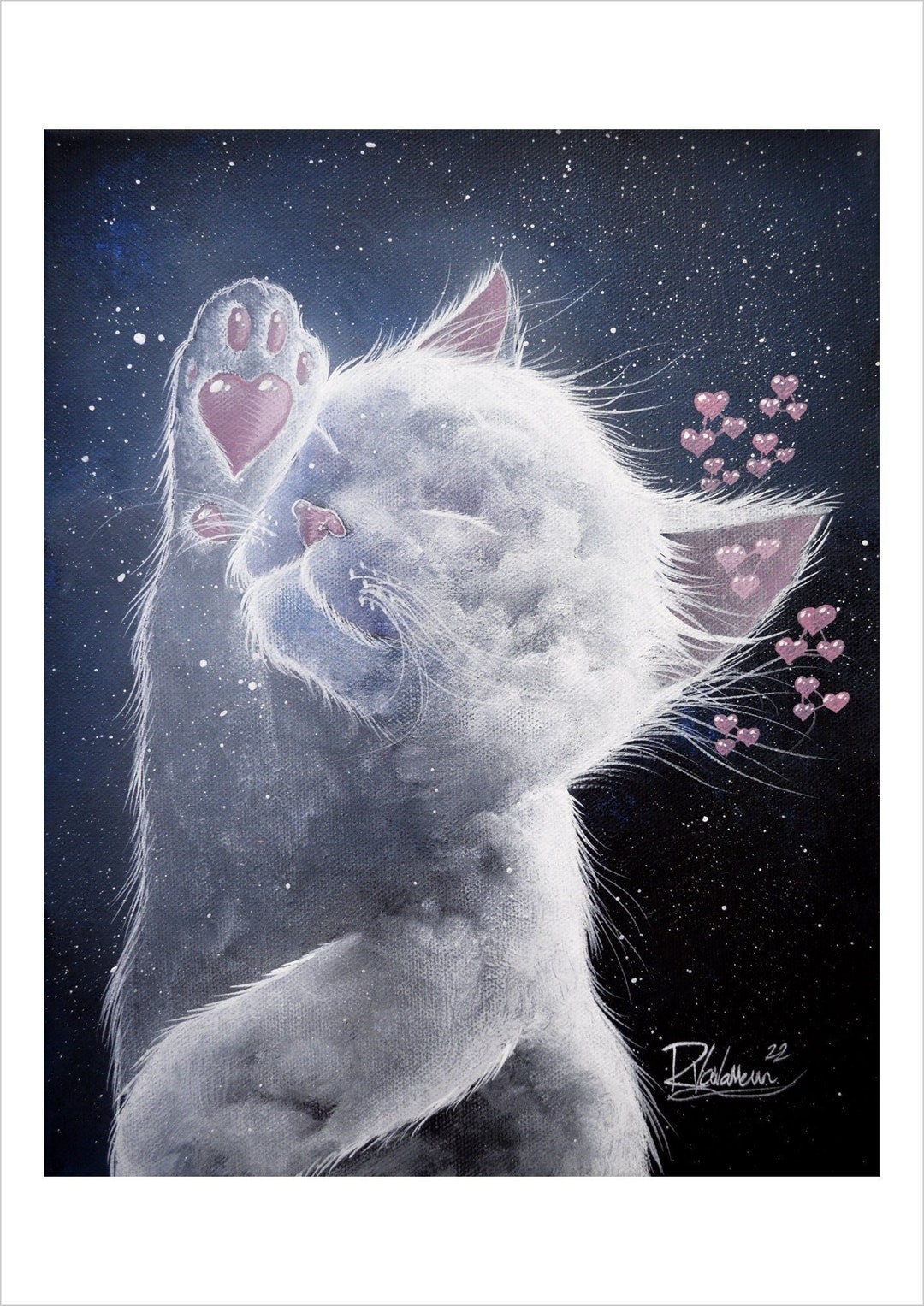 Sweetheart Cat by Raphaël - Etsy