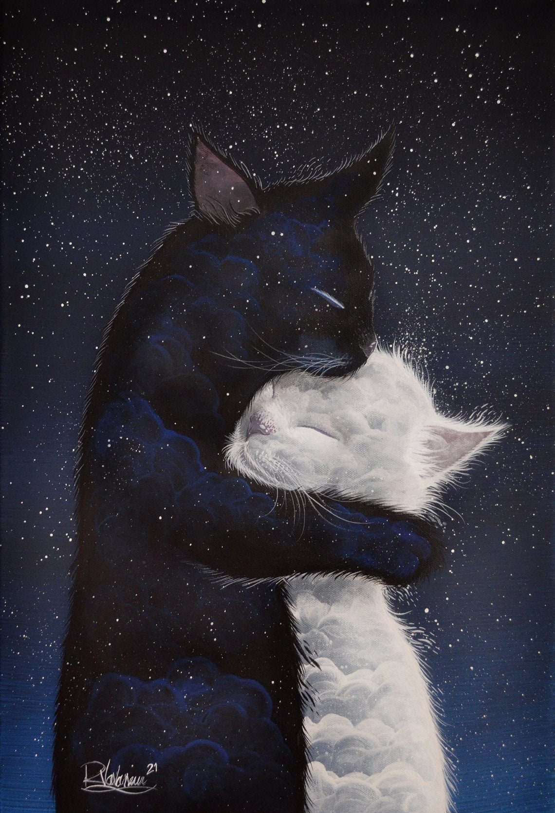 Matoo by Raphaël - Original Painting - Etsy