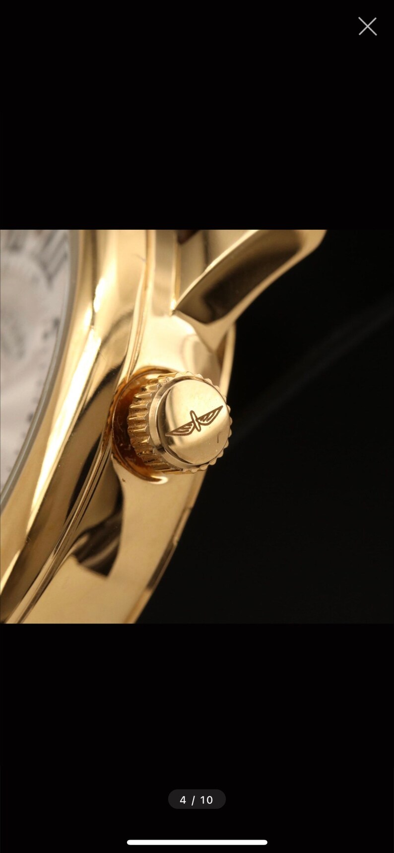 ROTARY- OPEN HEART Gold 42mm Watch With Genuine Leather Band - Etsy