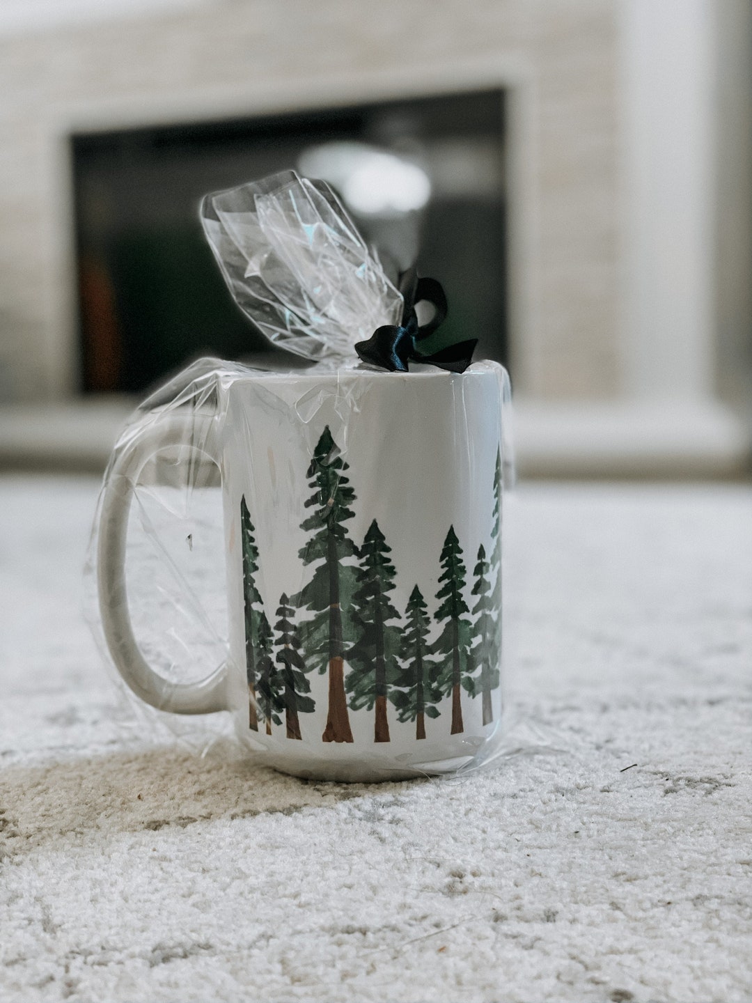 Redwood Tree Coffee Mug Gift for Her Yosemite Mug Sequoia Tree Gift for ...