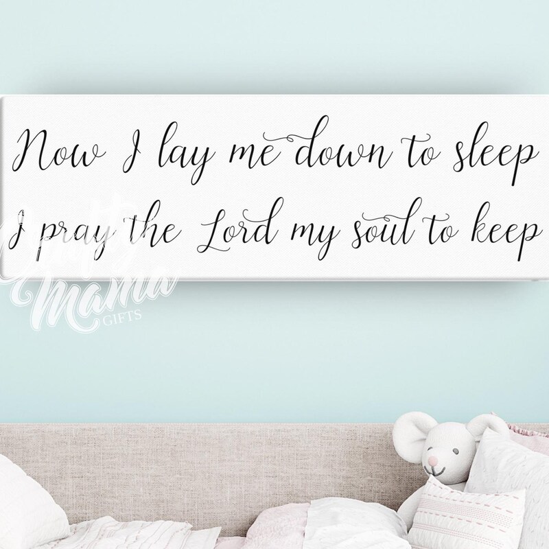 Lay Me Down to Sleep - Etsy