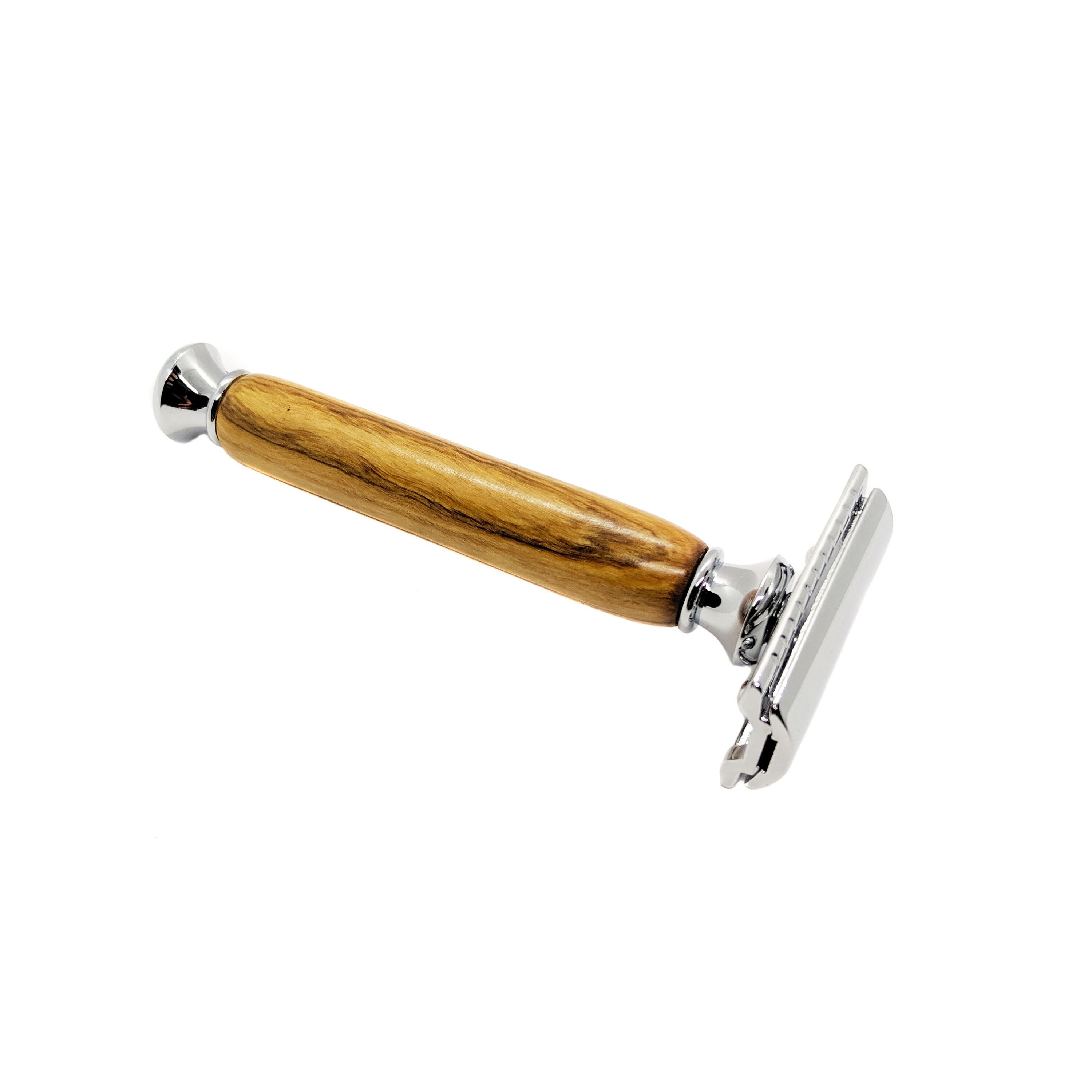 Personalized Razor in Bethlehem Olive Wood. 5th Anniversary | Etsy