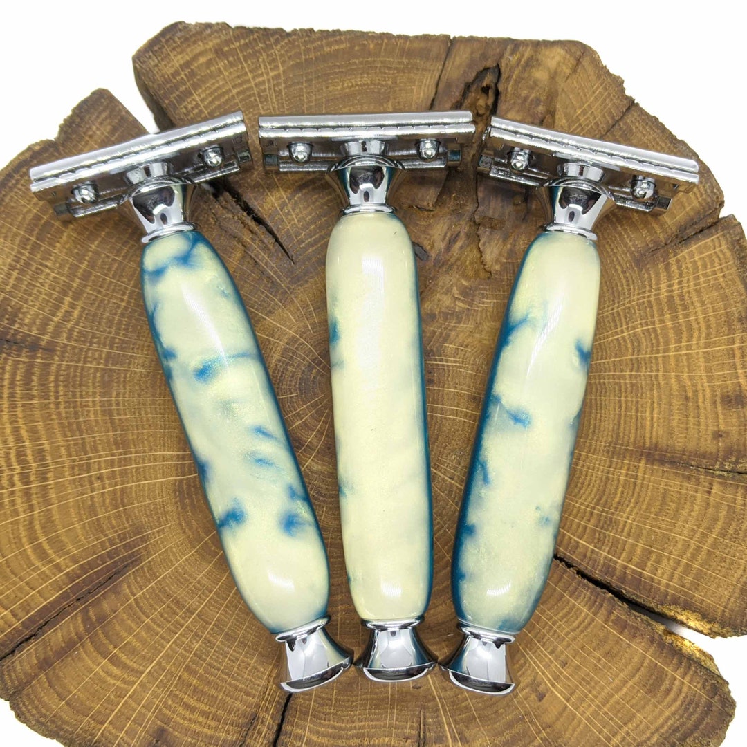 Multicolored Acrylic Safety Razors. A Wonderful Fathers Day Gift Idea ...